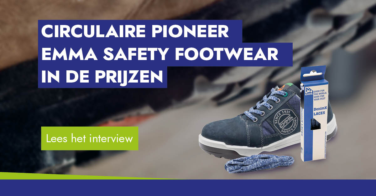 Circulaire pionier EMMA Safety Footwear in de prijzen | Lyreco Nederland